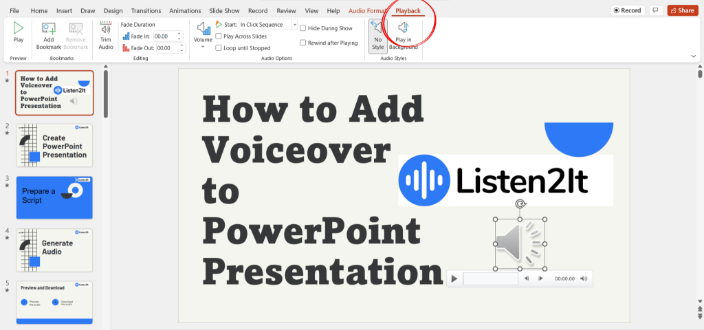 How To Make A Presentation Video With Voice